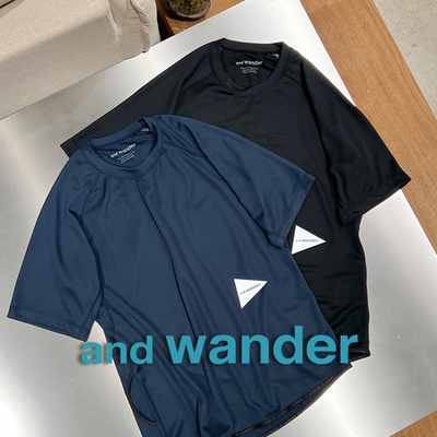 7折 and wander官方授权 日产 POWER DRY面料3M反光防异味运动T恤