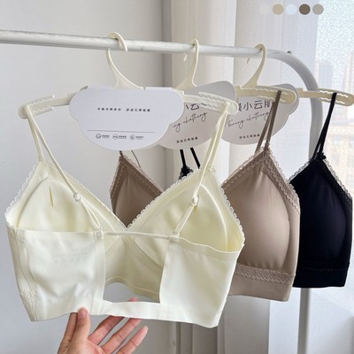 衣架款小云肌美背固定杯无痕面膜亲肤柔软裹胸内衣性感露背11833