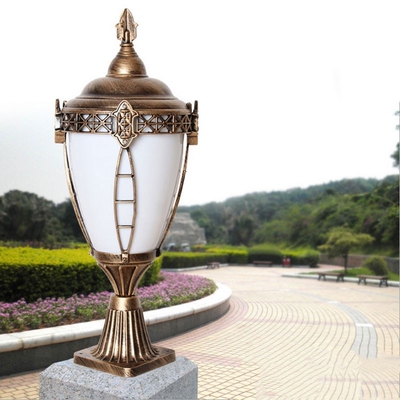 Europe waterproof outdoor pillar lamp fence courtyard commun