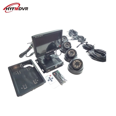 Bus DVR 4 channel passenger car monitoring set one million