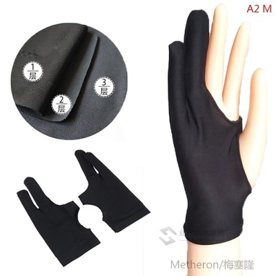 2 Pcs  Anti-fouling Gloves  Artist Drawing  Pen Graphic Tabl