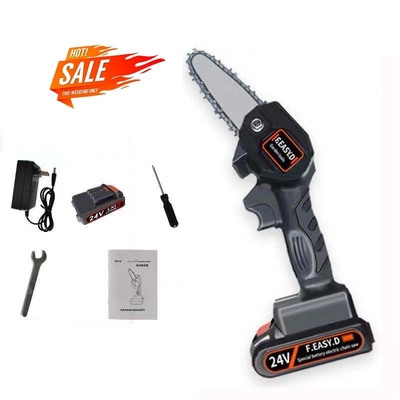 4 inch Chain Saw Blade Guide For 24V Lithium Battery Portab