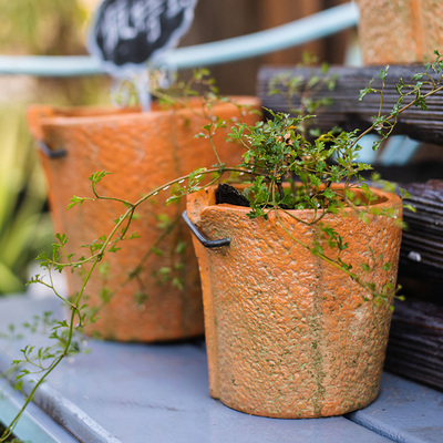 Ceramic Nordic Flower Pot Stand Indoor Large Stoneware