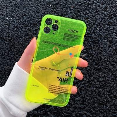 Funda de silicona suave y transparente para iPhone, carcasa