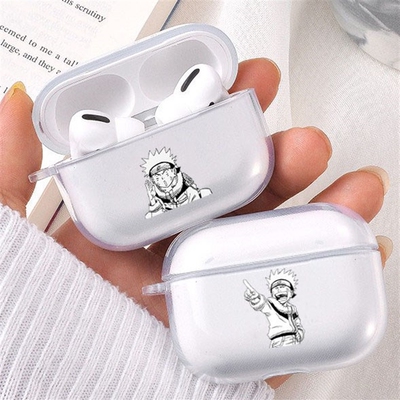 Naruto Cute Cartoon Japanese Anime Sasuke Case For Airpods