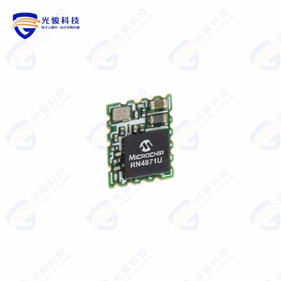 RN4871U-V/RM118《RX TXRX MODULE BLUETOOTH 5.0 SMD》
