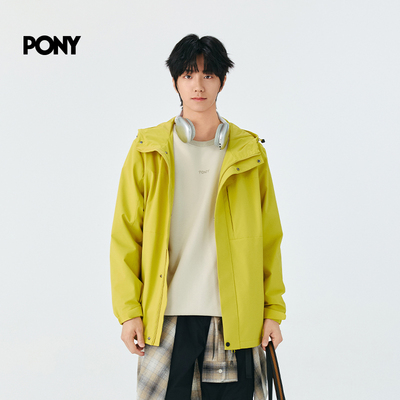 【直播间专属】PONY1972男士连帽外套三防户外运动三合一梭织夹克