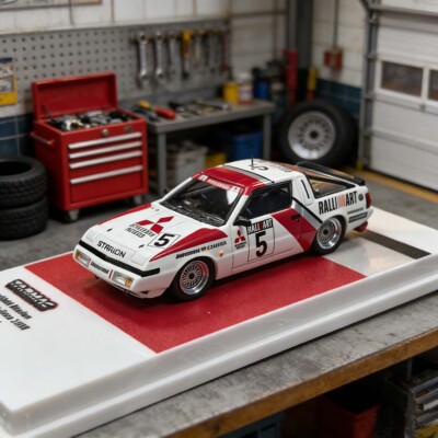 TW 1:64 三菱 Starion1988 年澳门格兰披治大赛 5 号赛车合金车模