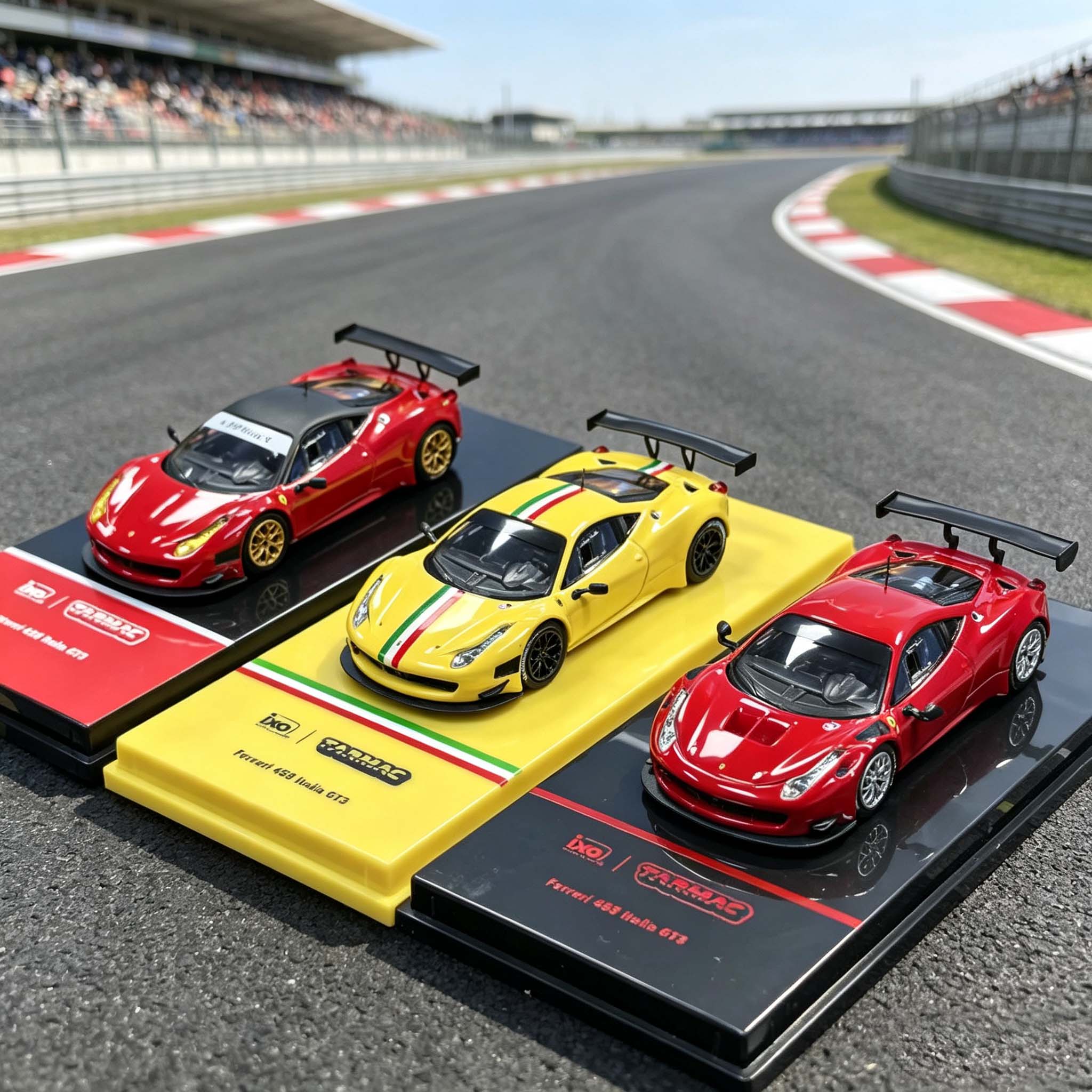 Tarmac Works 1:64 法拉利 458 Italia GT3 赛车 合金汽车模型