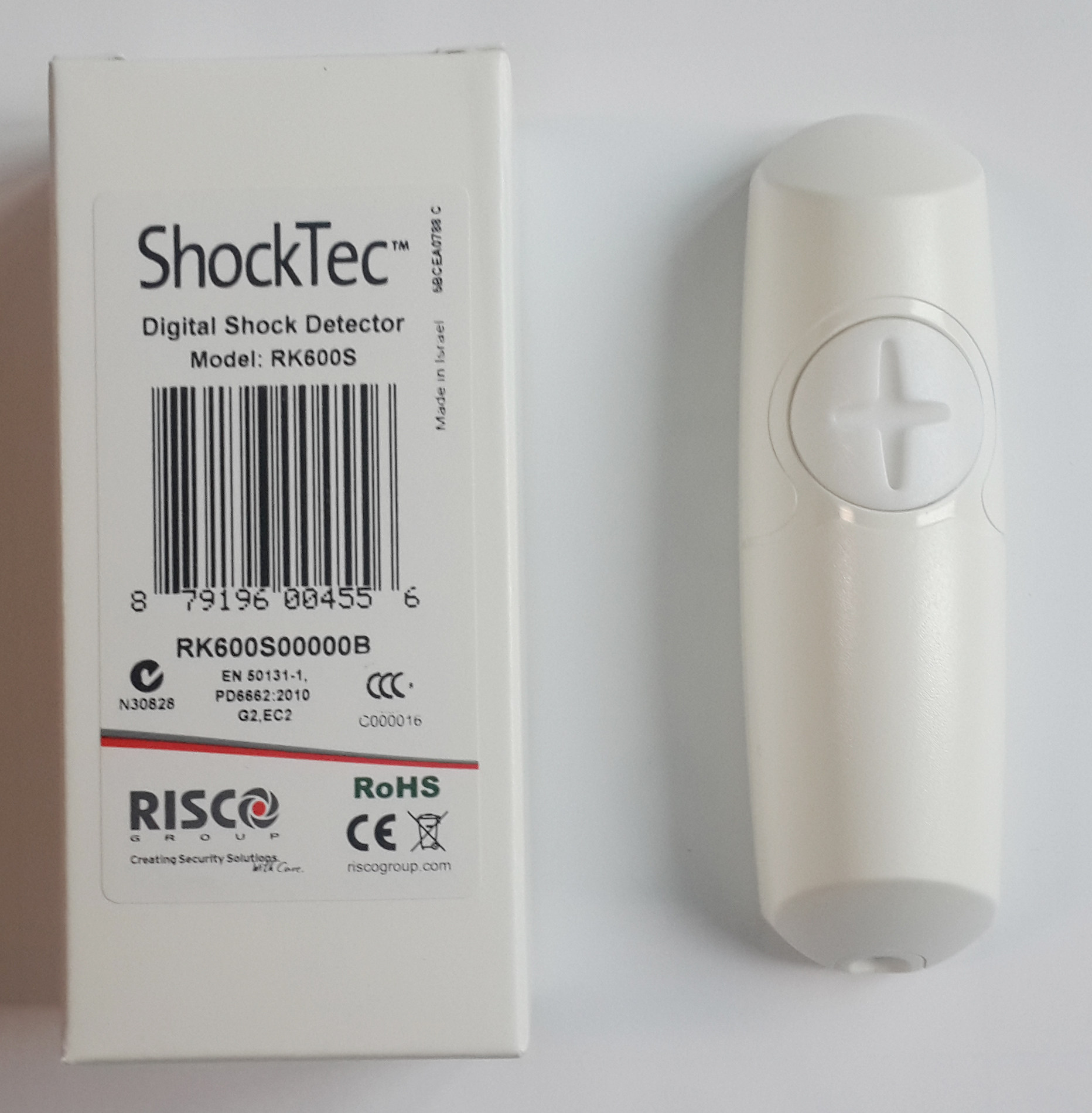 以色列RISCO瑞斯可RK600S数字振动探测器shocktec银行金库博物馆_虎窝淘