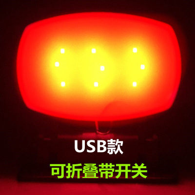 无字小红灯车内工作台灯空车灯