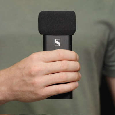 森海塞尔无线领夹麦直播收音