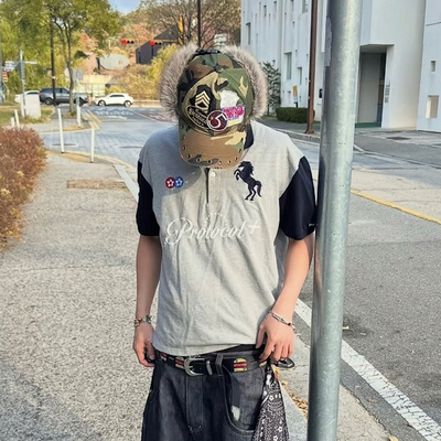 Protocolindex战马刺绣polo短袖