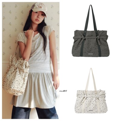 Amy韩国代购aeae 26新可爱星星图案系带单肩包包 STELLA BIG BAG