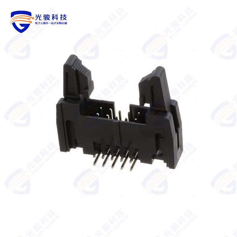 MHR-10-HUAS《CONN HEADER R/A 10POS 2.54MM》