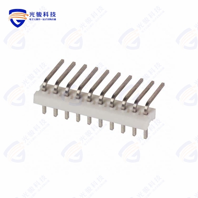 1-640453-0《CONN HEADER R/A 10POS 2.54MM》