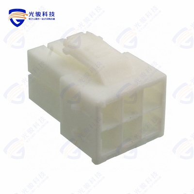 177901-1《CONN HOUSING PLUG 6POS .156 NAT》