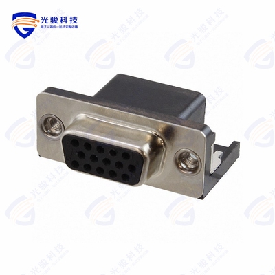 AHDF15A-KG-TAXB《CONN D-SUB HD RCPT 15P R/A SLDR》