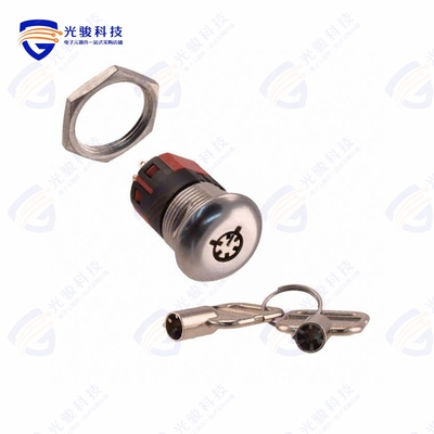 Y2011U2V203NQ 《SWITCH KEYLOCK 2POS DPDT 4A 125V》