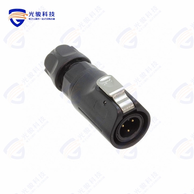 MRD-AP03-M15-000《CONN PLUG MALE 3P GOLD SLDR CUP》
