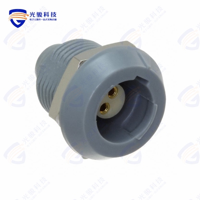 8P1P002200GRF01《CONN RCPT FMALE 2P GOLD SLDR CUP》