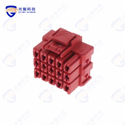 6-1971876-7《CONN PLUG HSG 15POS 6.00MM》