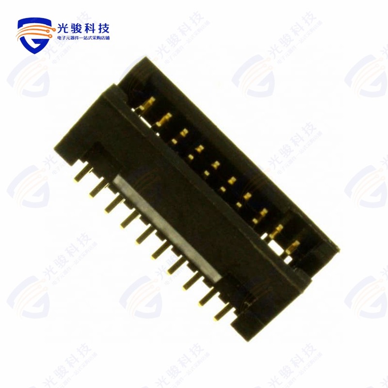 SBH31-NBPB-D10-ST-BK《CONN HEADER VERT 20POS 1.27MM》_虎窝淘