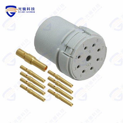 1596417《CONN FMALE INSERT 9P GOLD CRIMP》