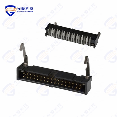 1-1761607-1《CONN HEADER R/A 34POS 2.54MM》