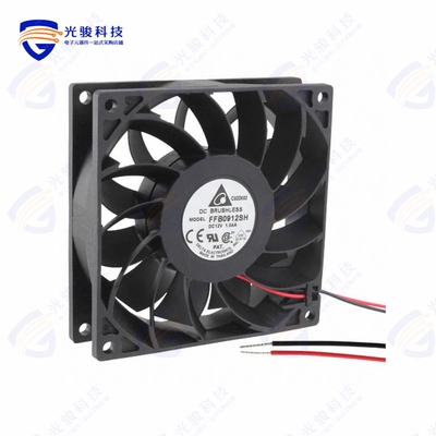 FFB0912SH《FAN AXIAL 92X25.4MM 12VDC WIRE》