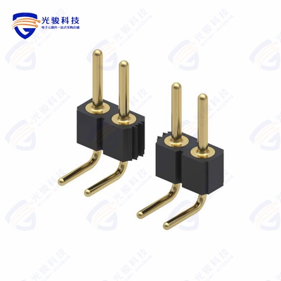 800-10-064-20-001000《CONN HEADER R/A 64POS 2.54MM》