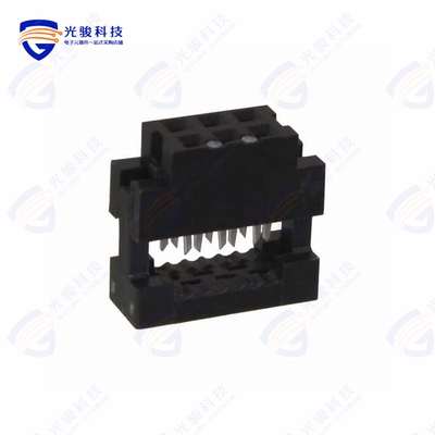 89361-106LF《CONN RCPT 6POS IDC 28AWG GOLD》