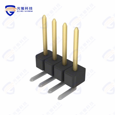 PBC04SGAN《CONN HEADER R/A 4POS 2.54MM》