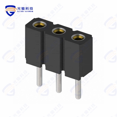 801-93-003-10-012000《CONN RCPT 3POS 0.1 GOLD PCB》