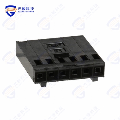102241-4《CONN HOUSING 6POS .100 POLAR》