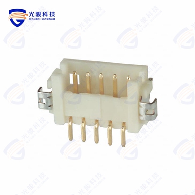 DF13A-5P-1.25H(51)《CONN HEADER SMD R/A 5POS 1.25MM》