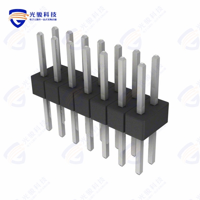 PEC07DABN《CONN HEADER VERT 14POS 2.54MM》