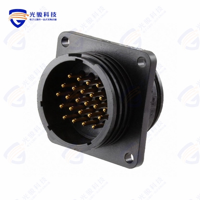 213780-1《CONN RCPT MALE 24POS GOLD SOLDER》