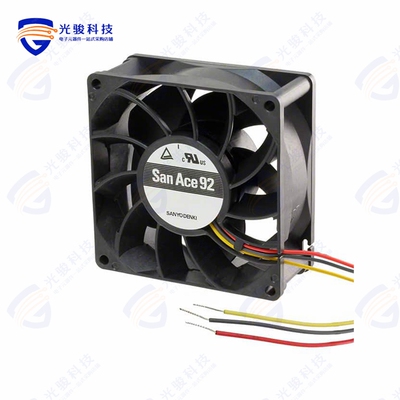 9G0912H2011《FAN 92X32MM 12VDC RBLS TACH》
