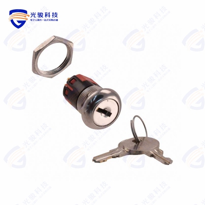 Y1011U2C203NBE 《SWITCH KEYLK 2POS SPDT 0.4VA 20V》