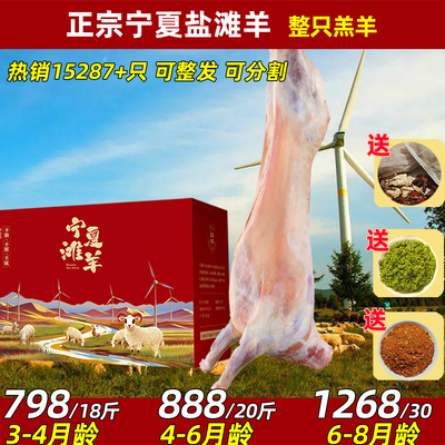 羊肉新鲜宁夏整只滩羊