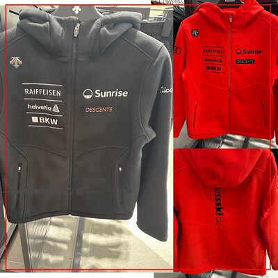 韩国品牌代购户外运动休闲运动连帽拉链夹克外套男女款SQ423SKTO1