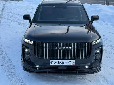 适用奇瑞探索06JaecooJ7改装国风款前唇侧裙排气后唇尾翼小包围