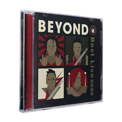Beyond Best Live 最佳现场 CD唱片黄家驹 光辉岁月大地真的爱你