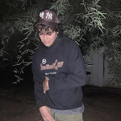 新款秒发 Sicko 1993小孩王Ian Connor说唱美式街头加绒连帽卫衣