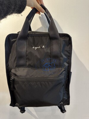 品牌logo尼龙男女款双肩书包背包