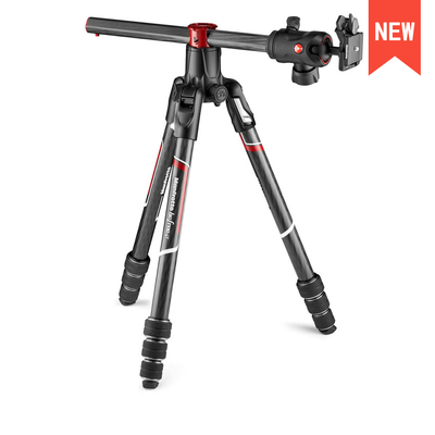 曼富图中轴横置三脚架
