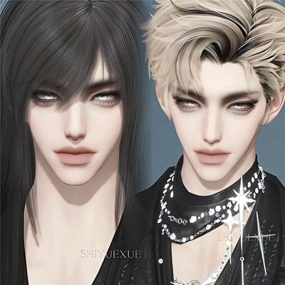 轻熟 预言 十月雪 逆水寒手游捏脸男通用