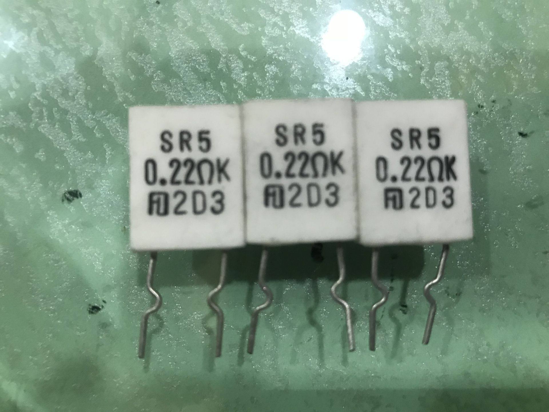 日本福岛 SR5 5W 0.22R 0.22欧 0.22ΩK无感水泥电阻_虎窝淘