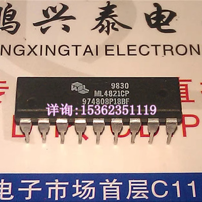 ML4821CP  ML4821IP  功率因数控制器集成IC 进口双列18直插脚DIP
